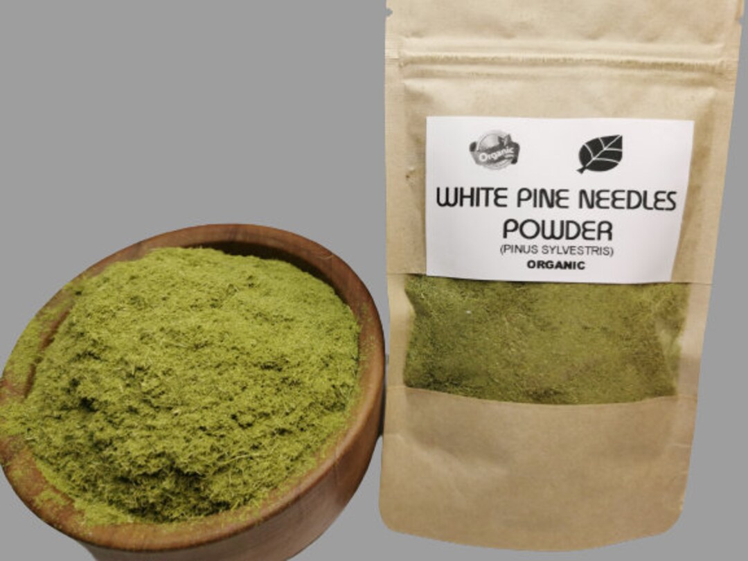 Organic White Pine Needle Powder Fresh Pine Needles for Tea - Etsy UK