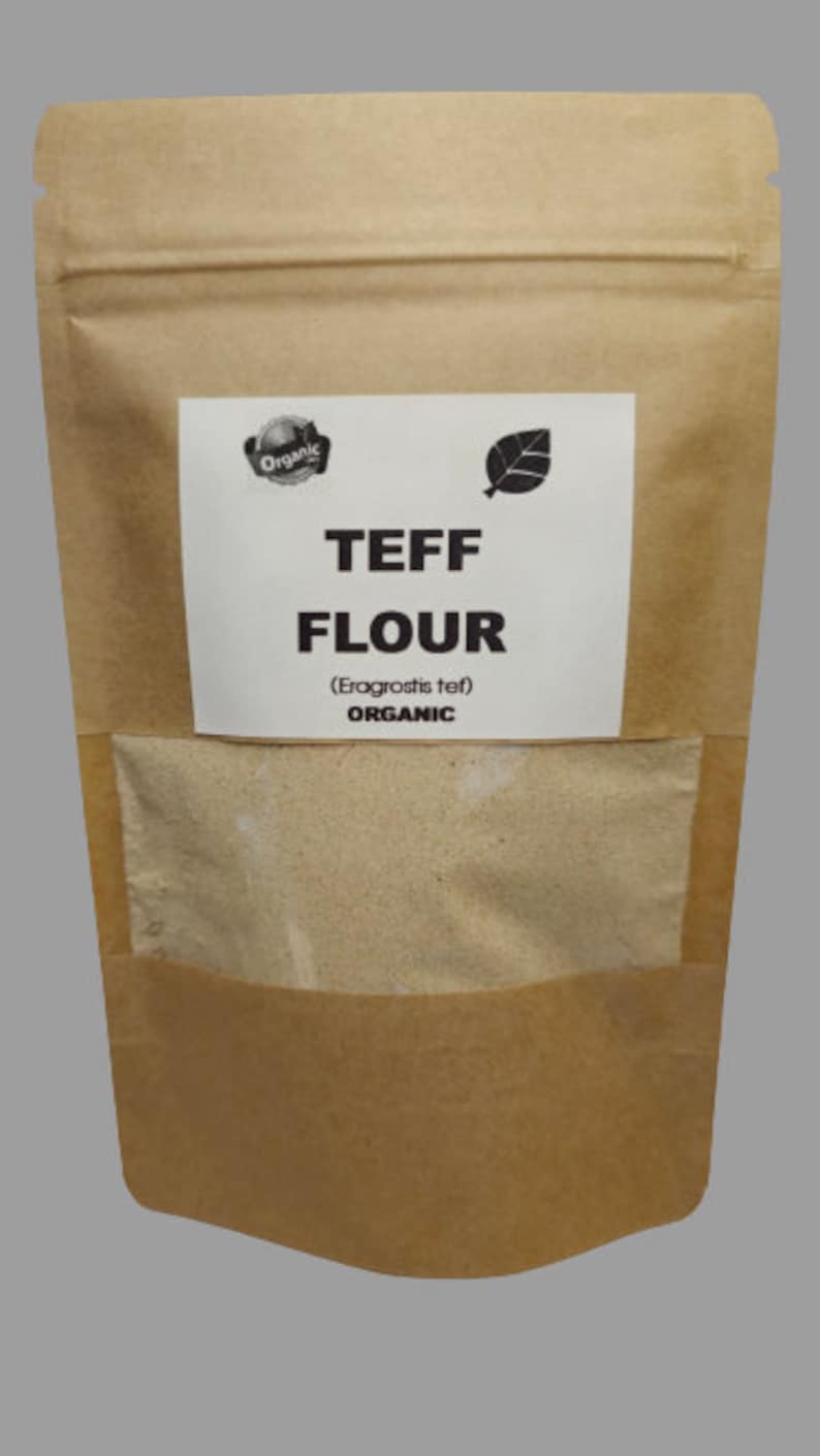 Organic TEFF FLOUR Eragrostis Tef Teff Powder Homemade - Etsy UK