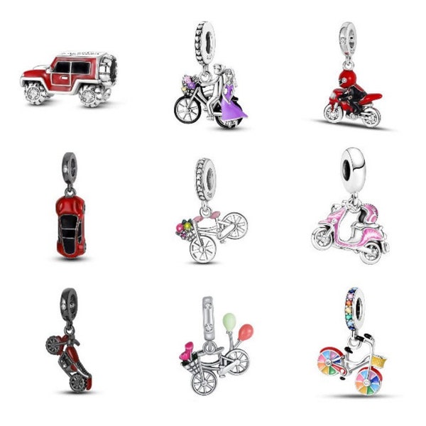 Bicycle Charm - Etsy