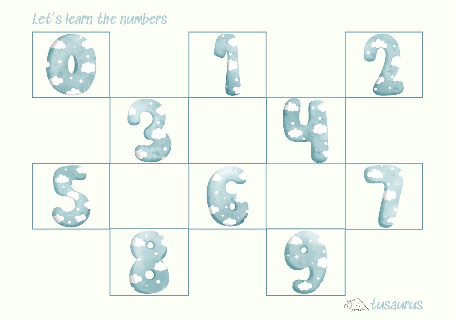 Printable Alphabet Letters & Numbers - Etsy