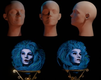 Madame Leota STL. File for 3D Printing - Etsy