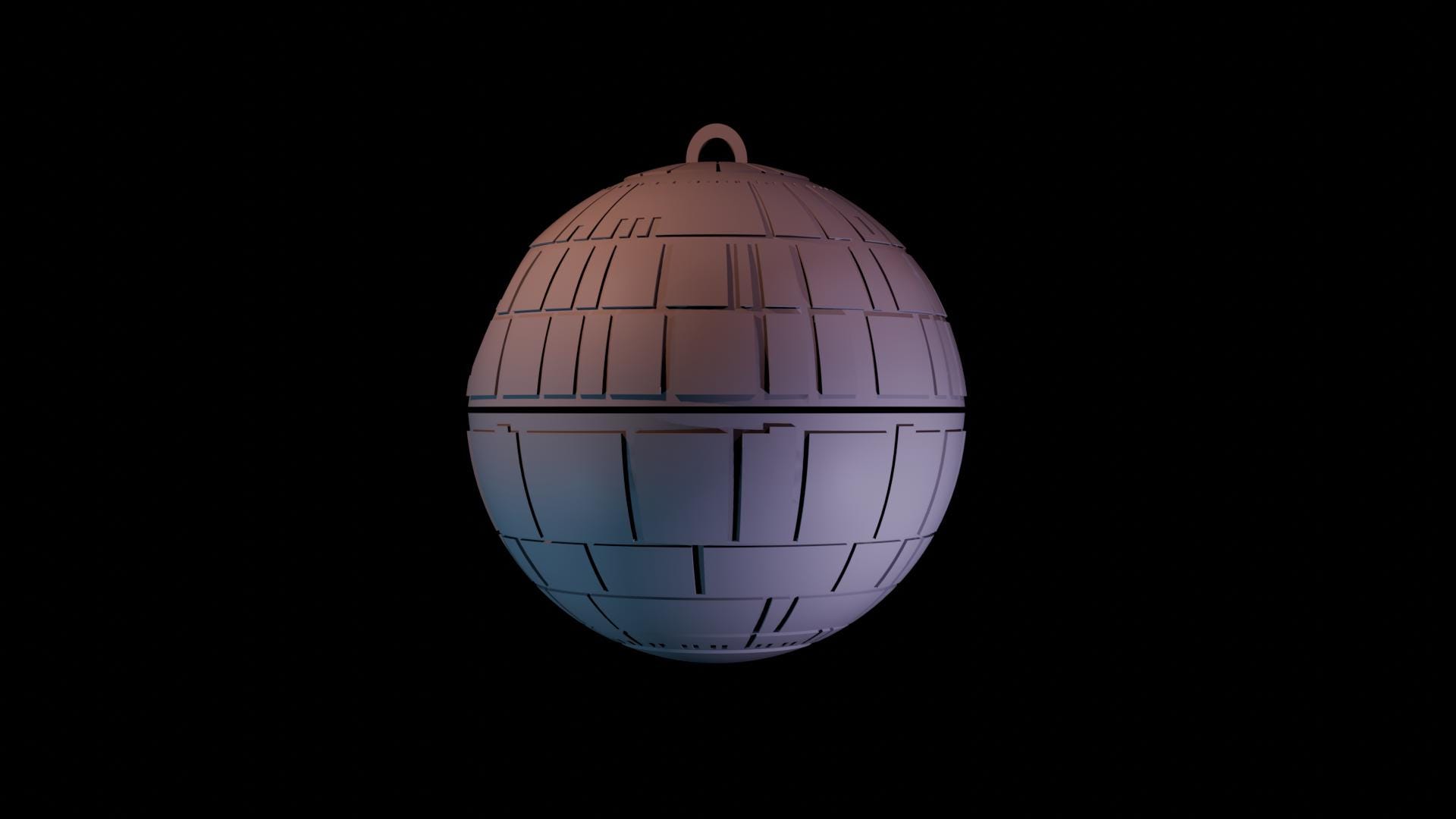 Death Star Ball Ornament .STL Files - Etsy