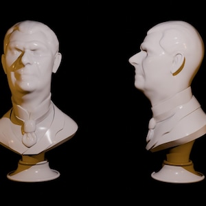Singing Busts .STL Files Haunted Mansion Faithful Replica - Digital ...