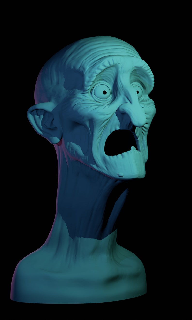 STL. File - Haunted Mansion Pop-up Ghost No. 2 "hag" Faithful Replica ...