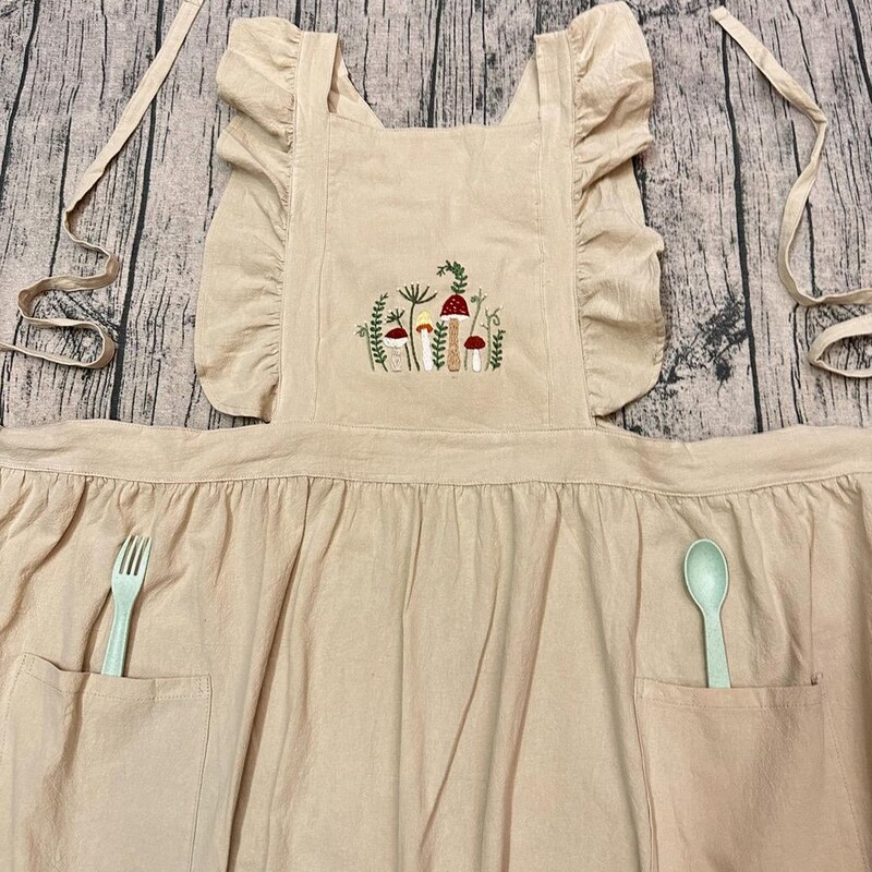 Embroidered Aprons - Etsy