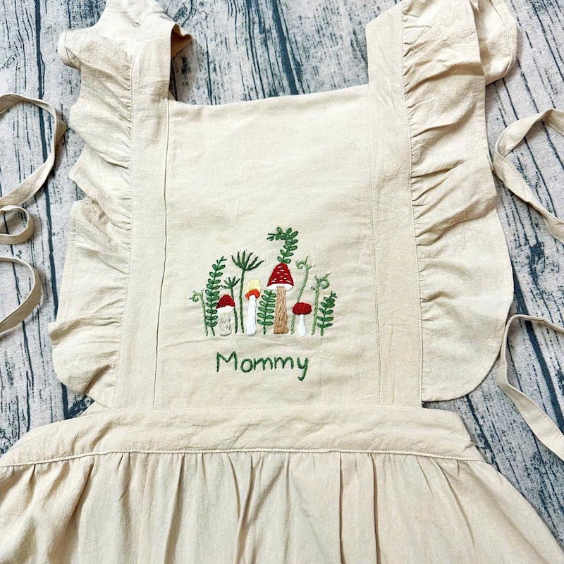 Embroidered Aprons - Etsy