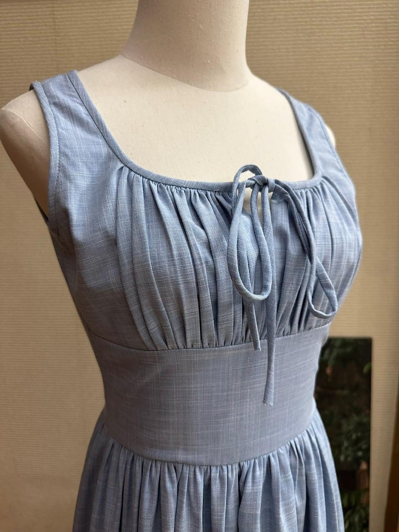 Vintage 1950s Elegant Retro Swing Dress - Custom Tailored Tea Party ...