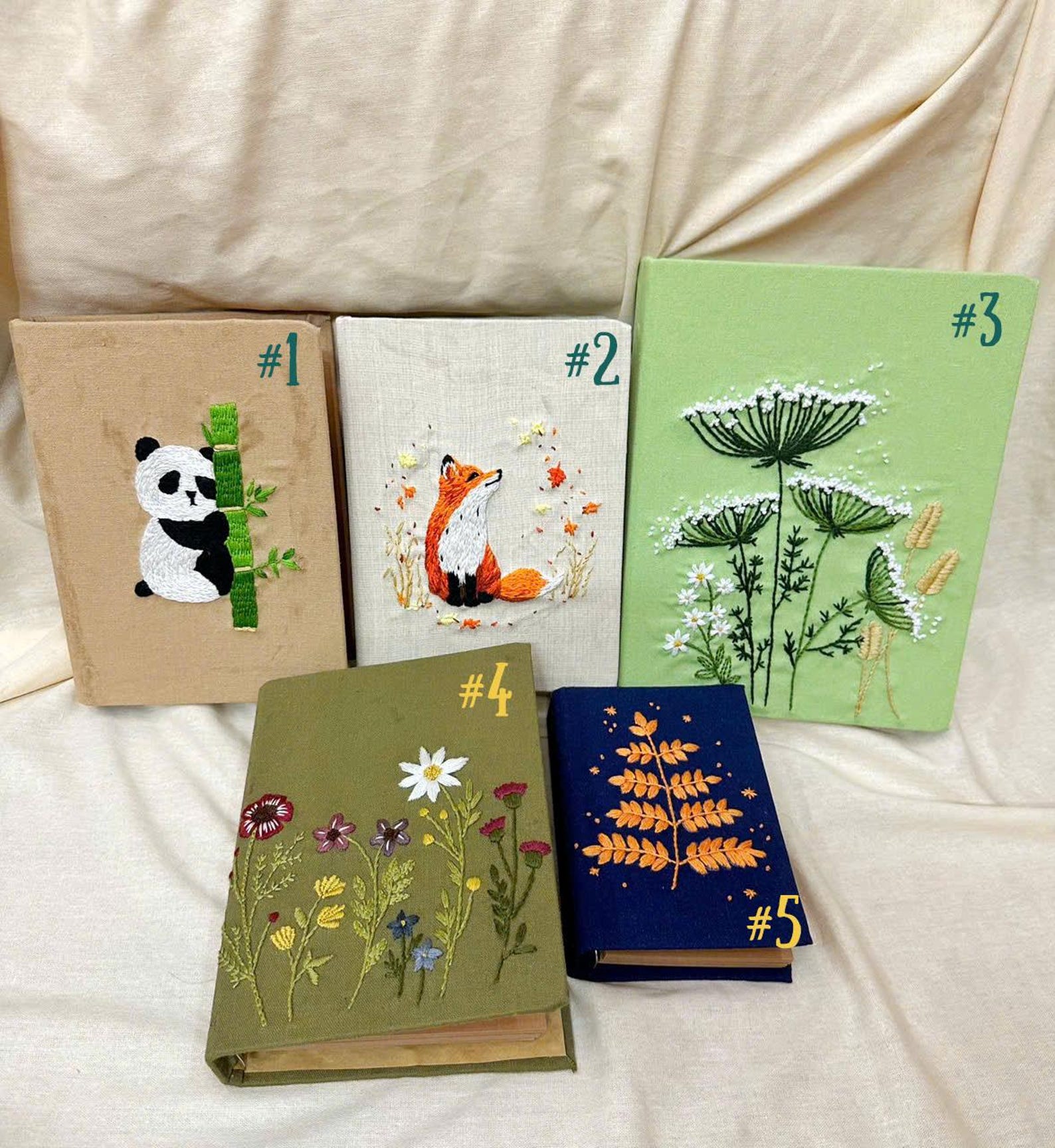 Personalized Embroidered A5 A4 Photo Album for Memories and Gifts With ...
