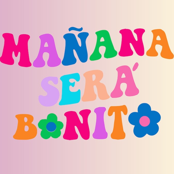 Manana Sera Bonito Font - Etsy