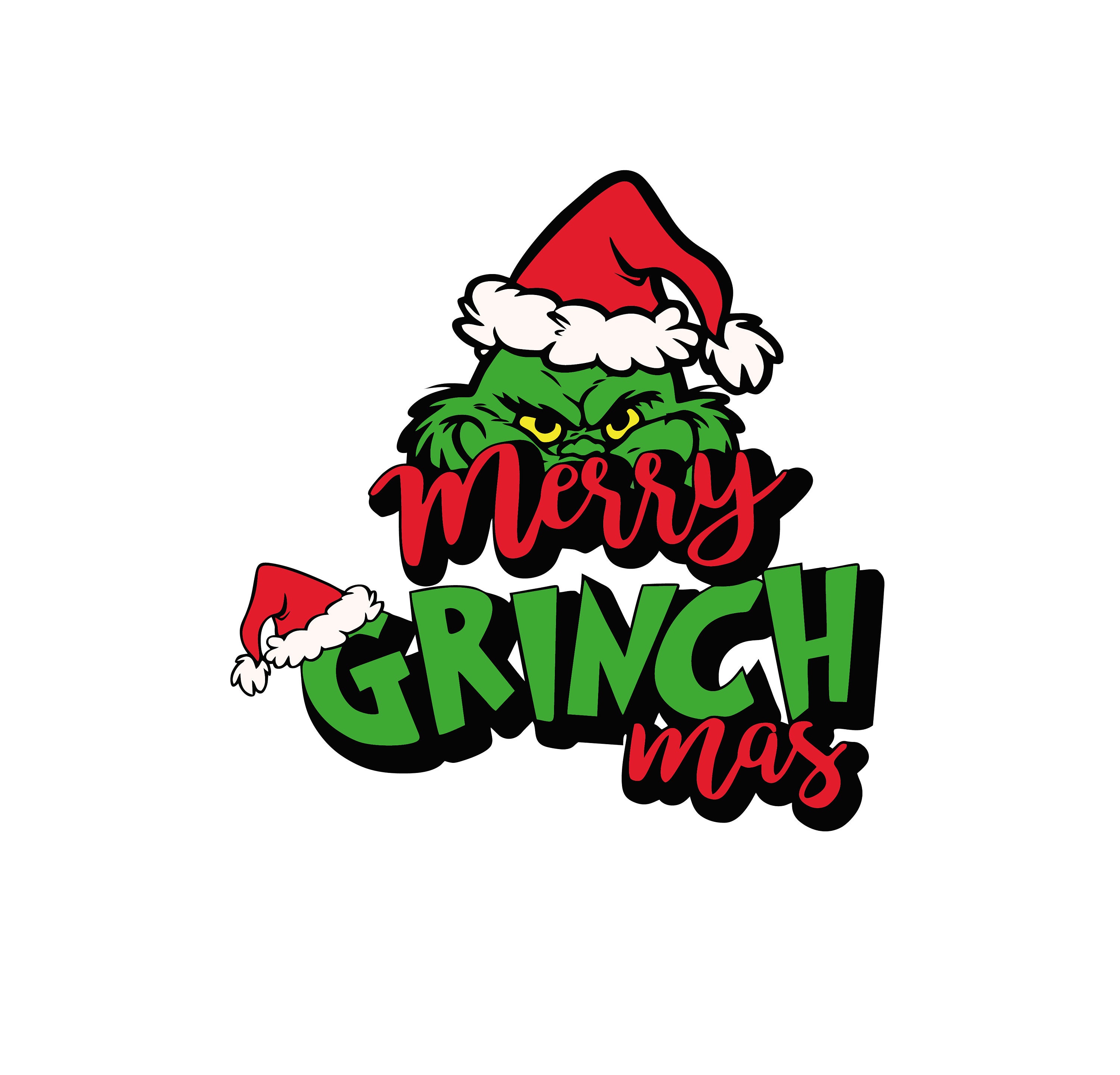 Merry Grinchmas Svg Png Cricut Instant Download Etsy Uk