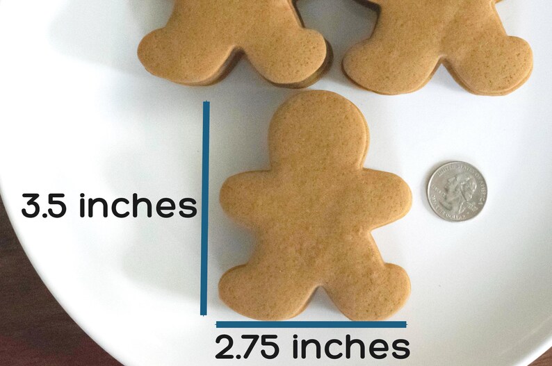 Undecorated Gingerbread Men Cookies: Christmas Holiday Decorating Party ...