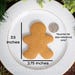 Undecorated Gingerbread Men Cookies: Christmas Holiday Decorating Party ...