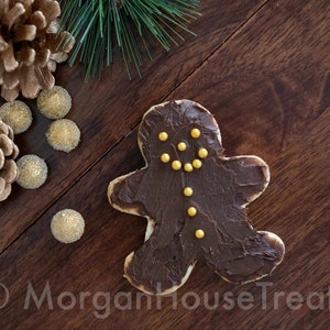 Undecorated Gingerbread Men Cookies: Christmas Holiday Decorating Party ...