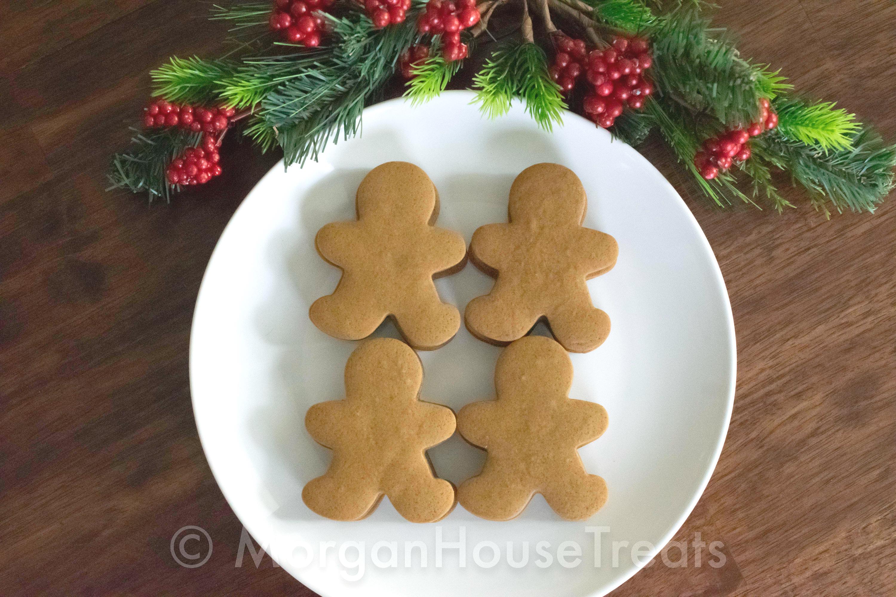 Undecorated Gingerbread Men Cookies: Christmas Holiday Decorating Party ...