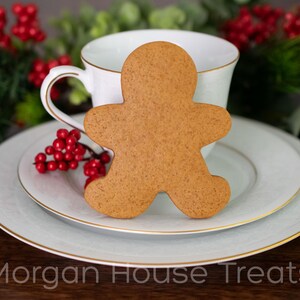 Undecorated Gingerbread Men Cookies: Christmas Holiday Decorating Party ...