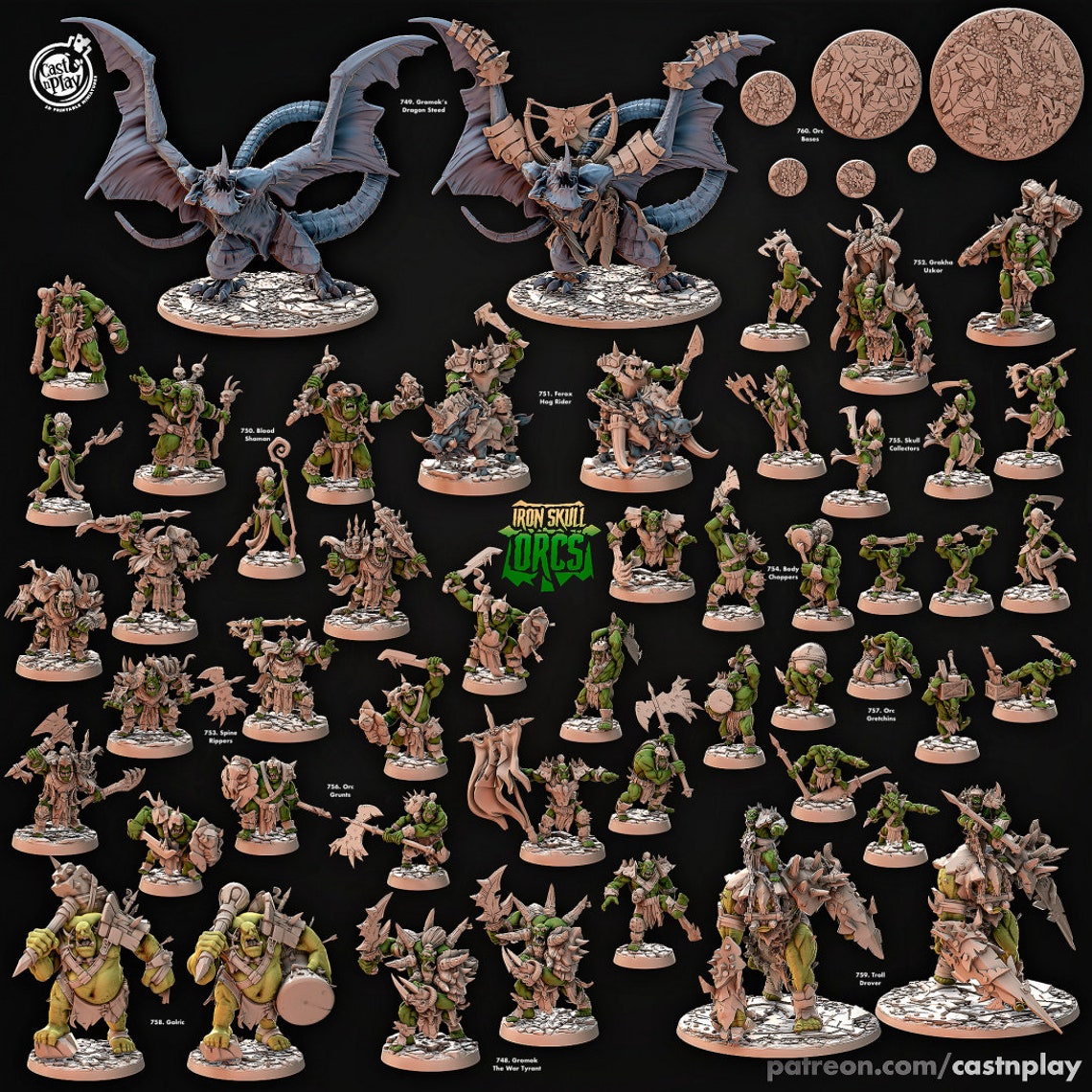 Orcs and Stuff STL - Etsy