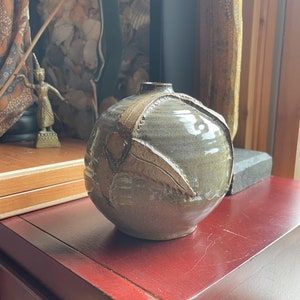 Handmade Glazed Ceramic Reed Diffuser Jar or Bud Vase, Stoneware ...