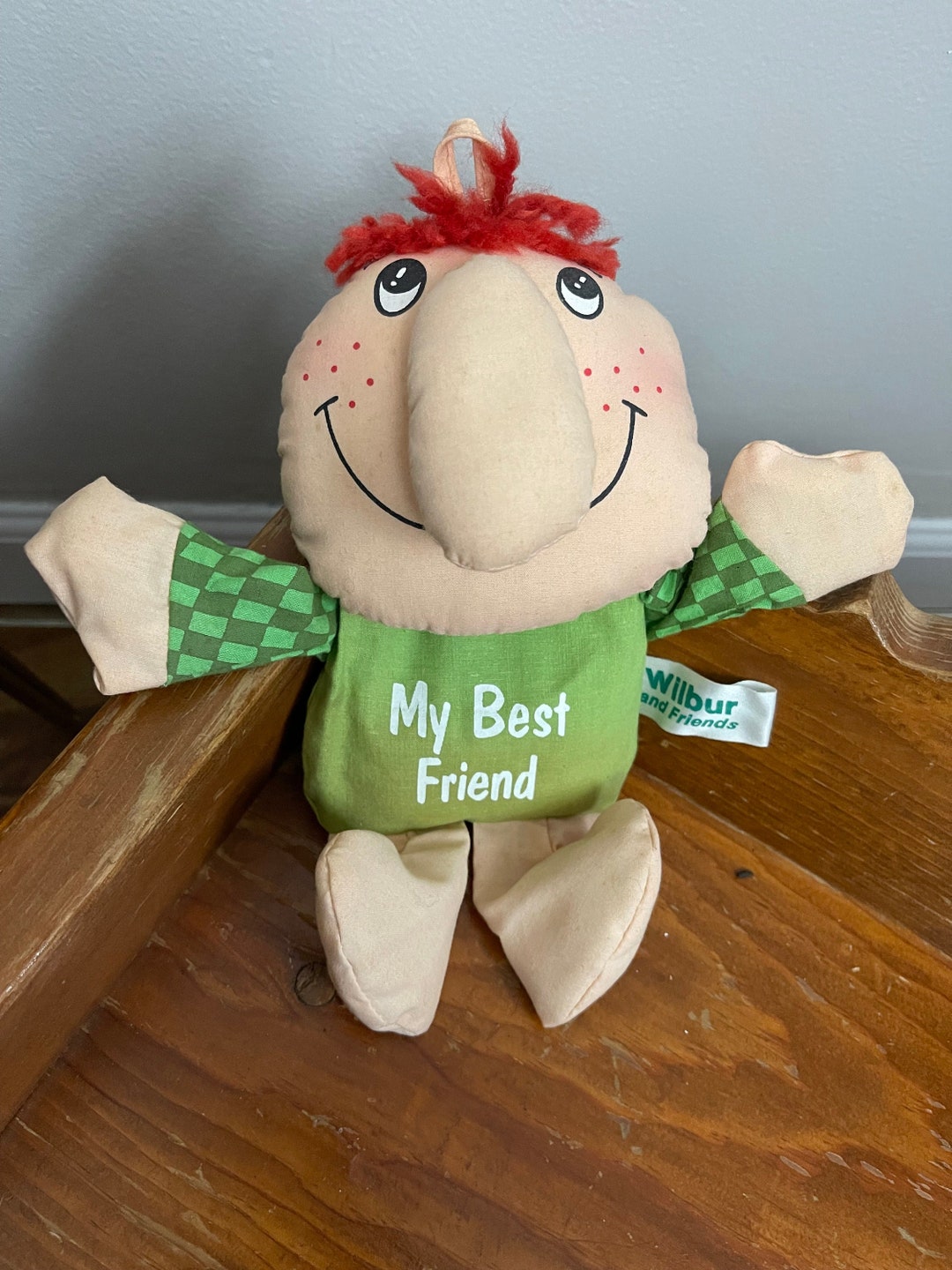 Vintage 1980's WILBUR and Friends Plush Bean Bag my - Etsy