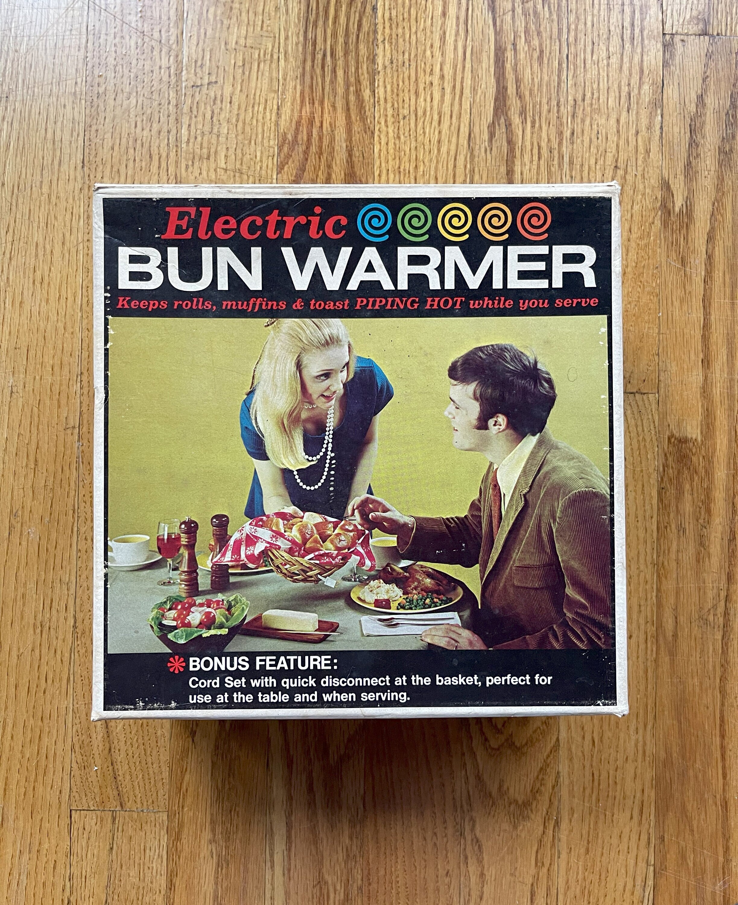 Vintage 70s Electric Bun Warmer Model 2603-20 in Original Box - Etsy