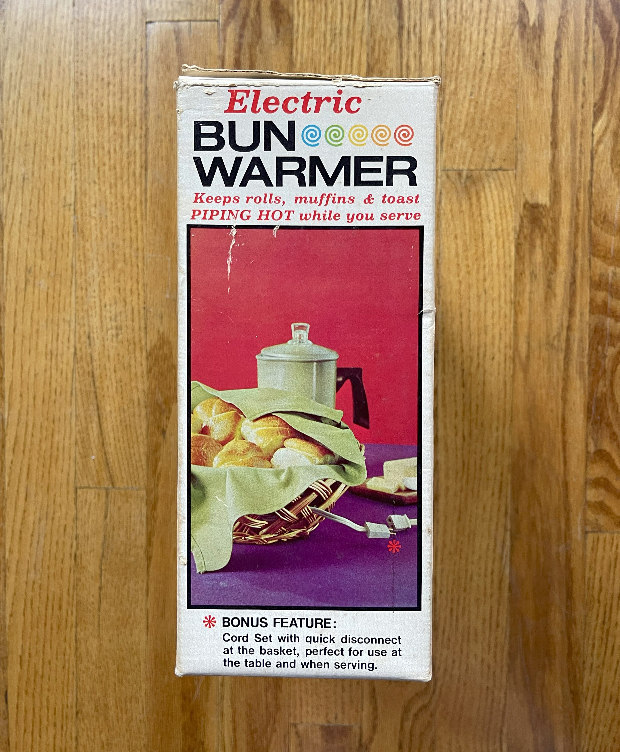 Vintage 70s Electric Bun Warmer Model 2603-20 in Original Box Hand ...