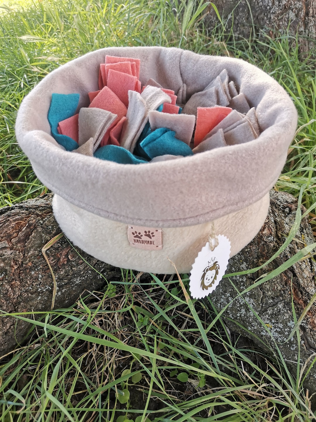 Classic Snuffle Bowl for Dogs, Puppies, Cats, Personalized Gift ...