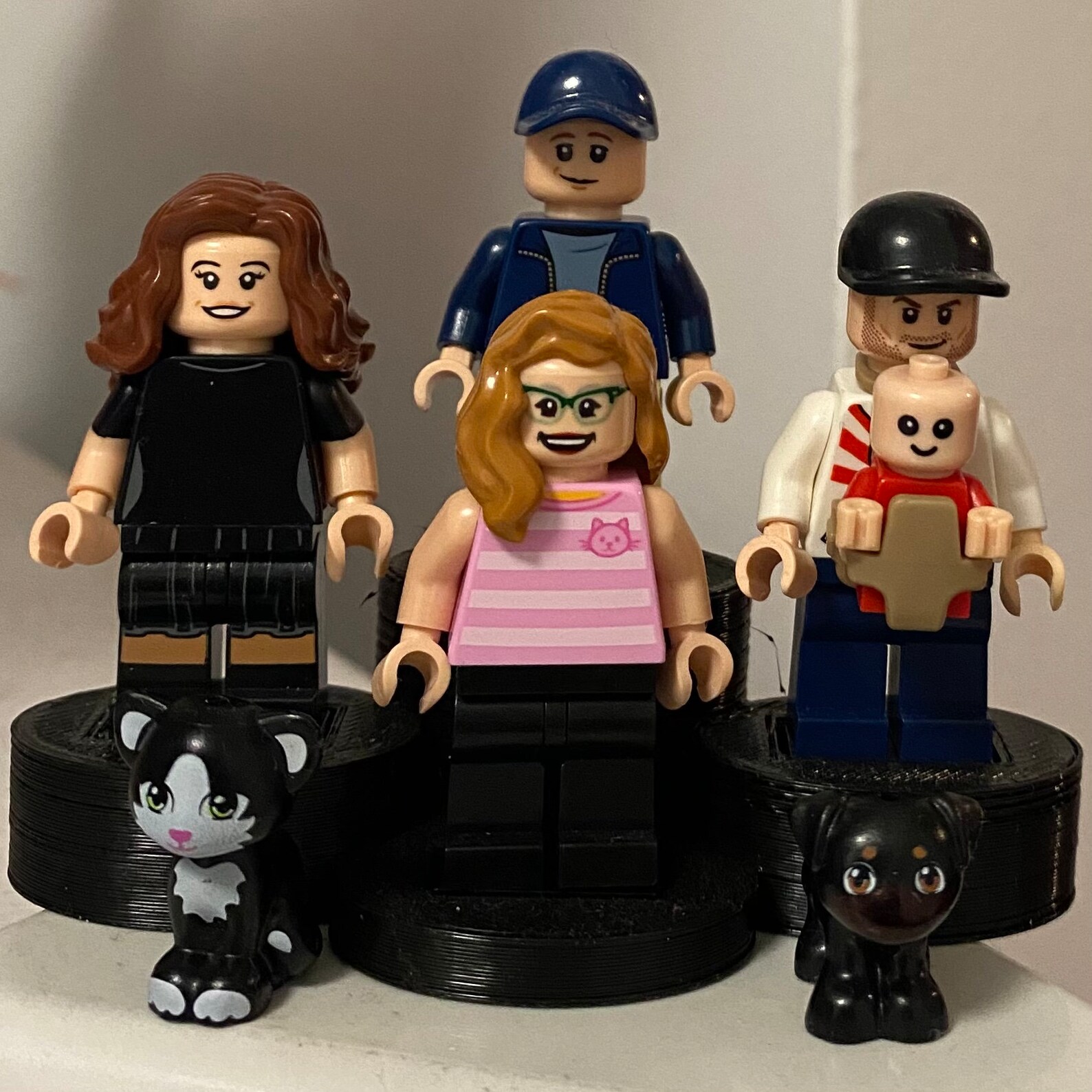 Custom Lego Minifigure Family Made to Order - Etsy