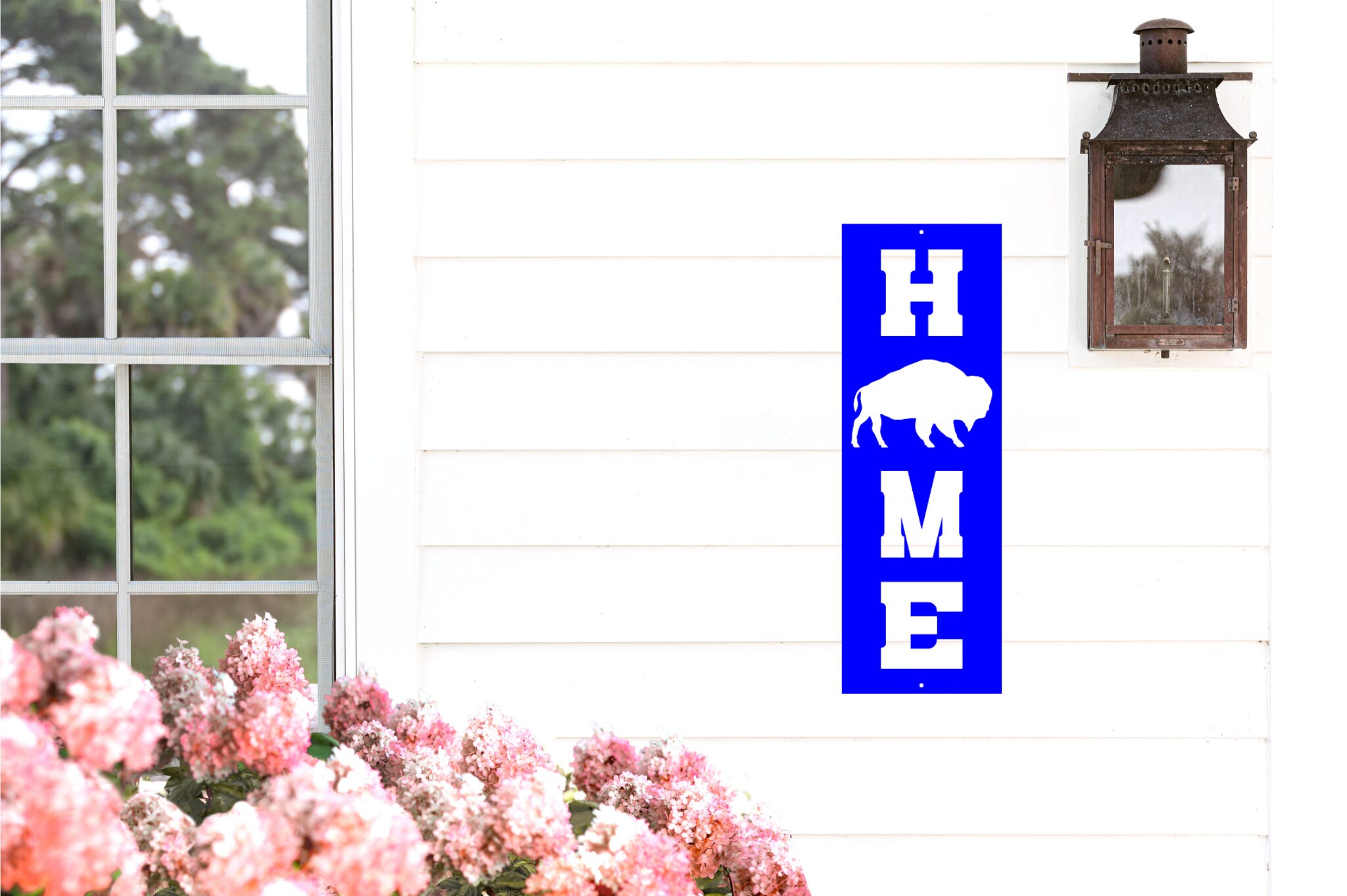 Metal Buffalo Home Sign, Buffalo Sign, Buffalo Metal Artwork, Buffalo ...