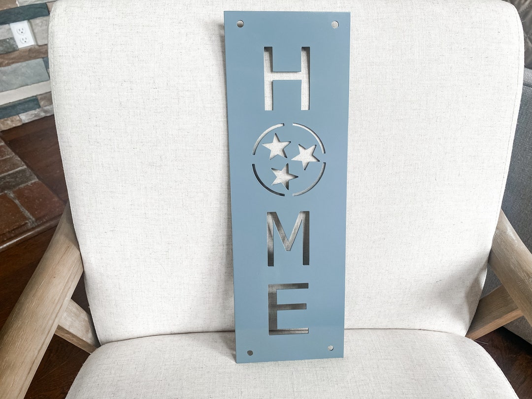 Tennessee Home Sign, Metal Sign, Tennessee Sign, Metal House Sign ...