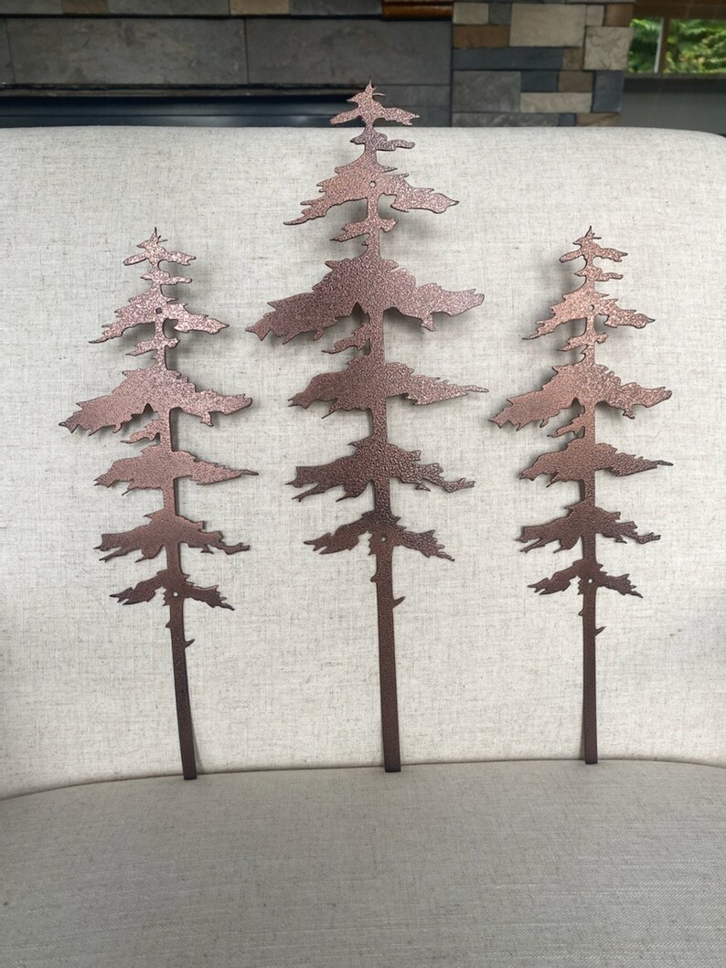 Metal Wall Art Metal Wall Decor Metal Trees Tree Wall Art - Etsy
