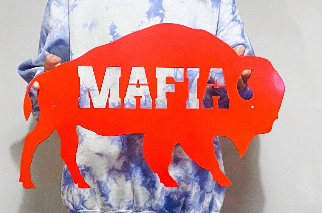 Metal Buffalo Sign Metal Buffalo Mafia Sign Buffalo Metal - Etsy