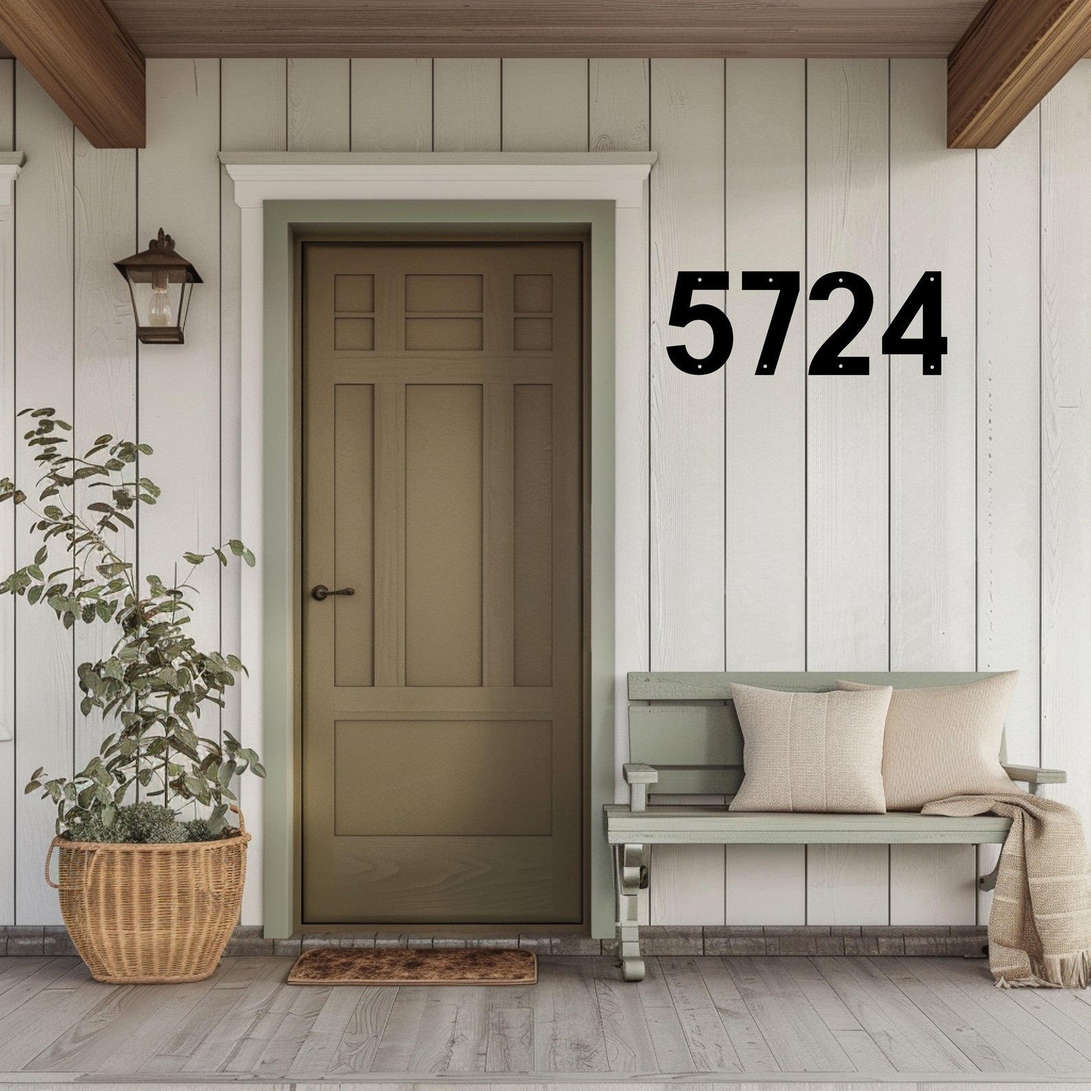 Modern Metal House Numbers, Individual House Numbers, Address Numbers ...