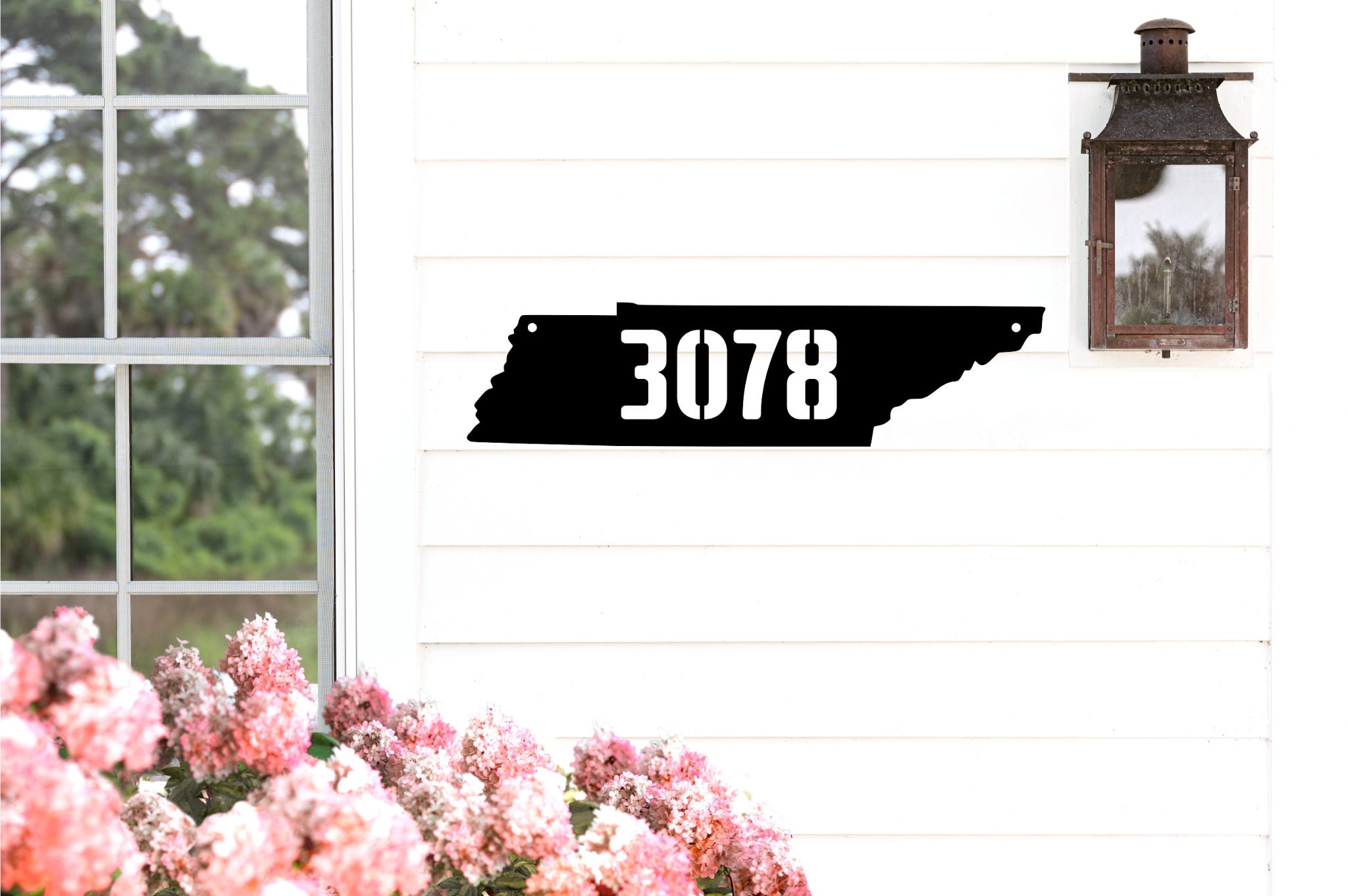 Tennessee House Number Sign Tennessee Address Sign Metal - Etsy