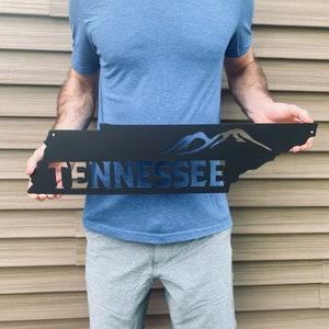 Tennessee State Sign, Tennessee Home Sign, Tennessee Home, Metal ...