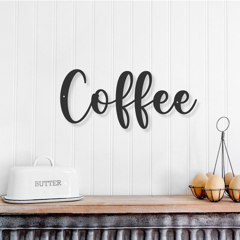 Coffee Signs for Kitchen - Etsy