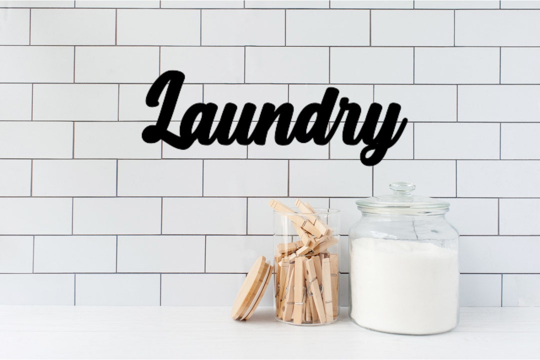 Laundry Room Decor, Metal Laundry Sign, Metal Laundry Decor, Laundry ...