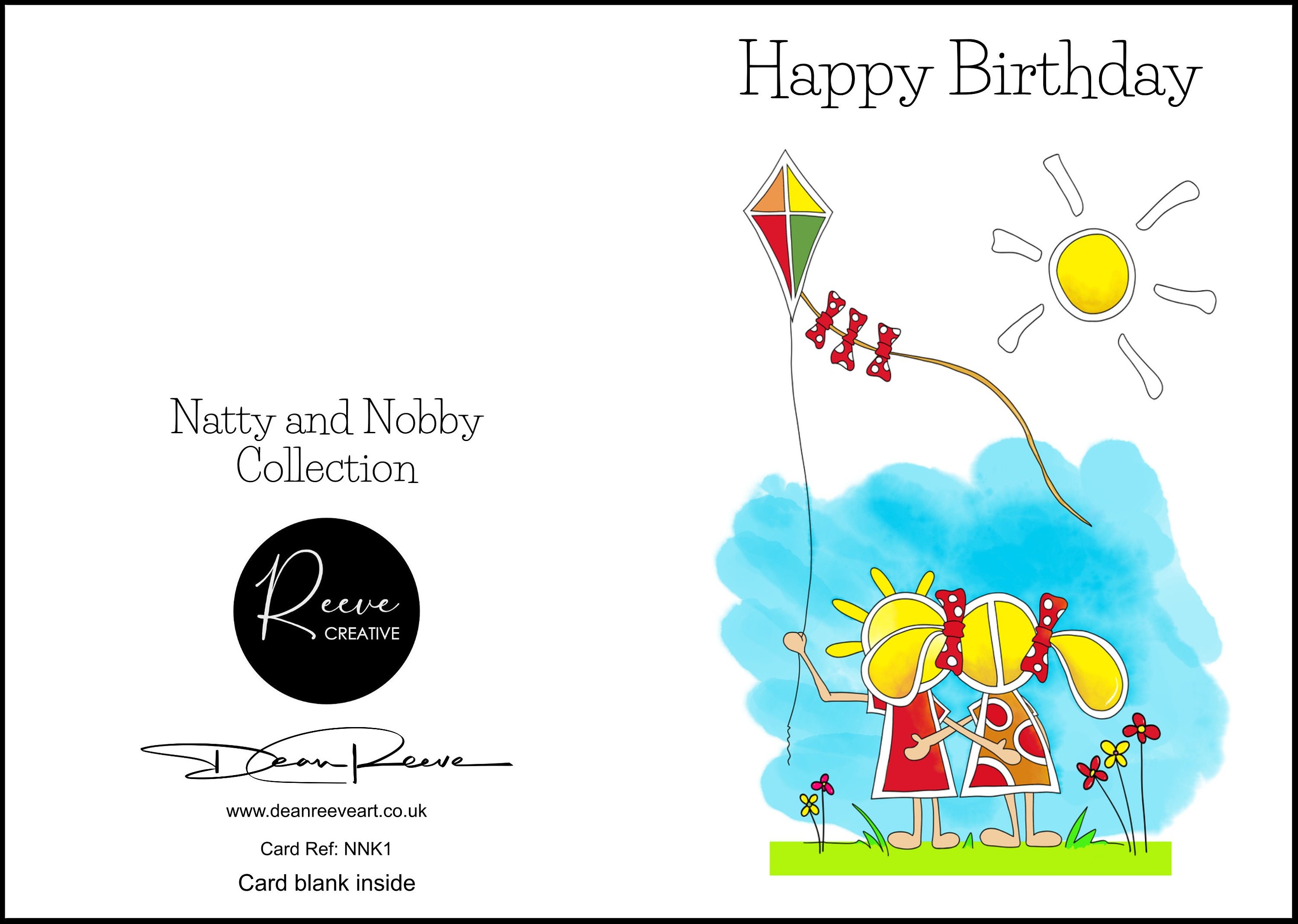 Happy Birthday Greetings Card A5 With Envelope. Natty and Nobby ...