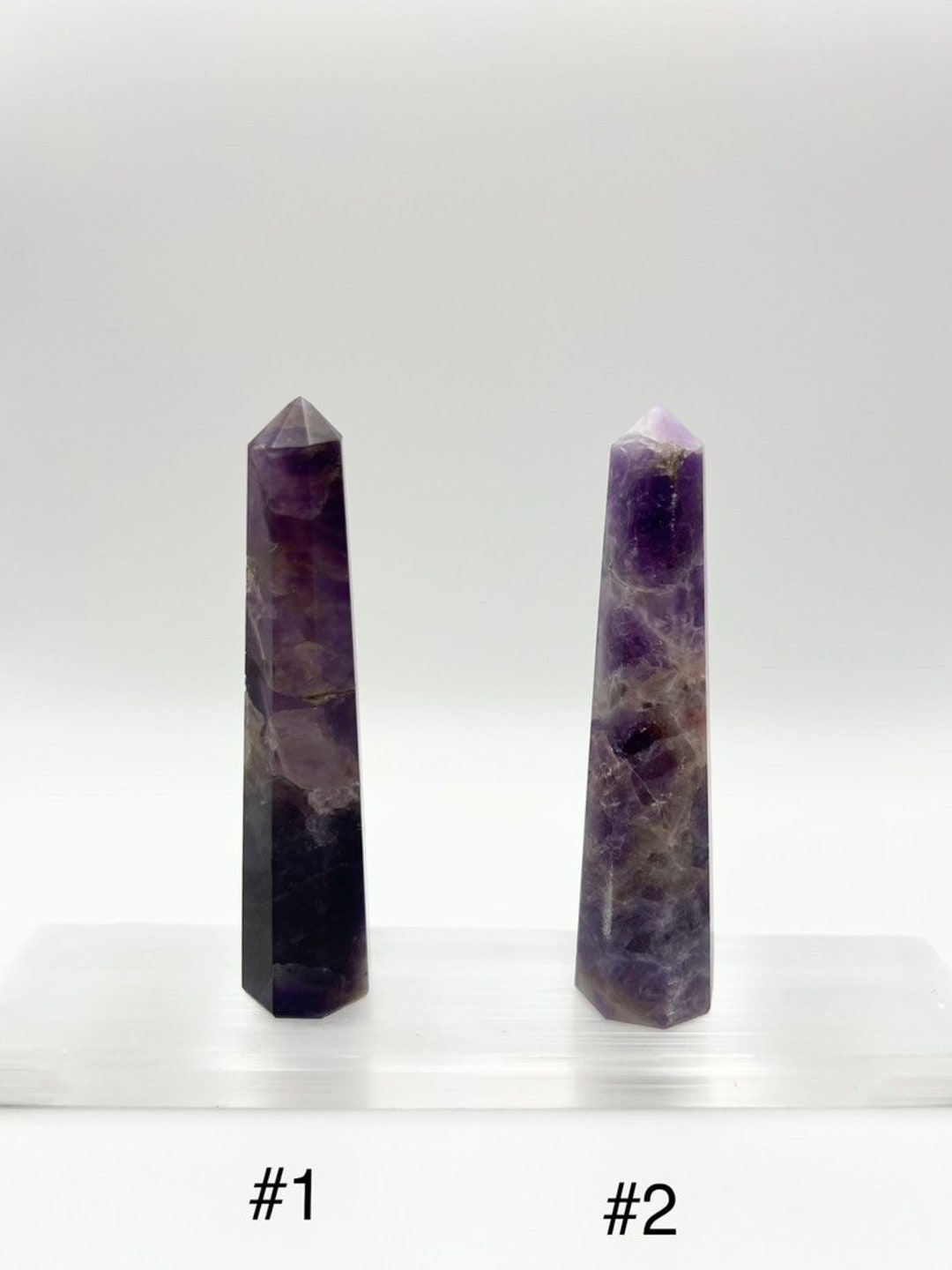 Amethyst Crystal Tower - Etsy