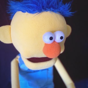Yellow Guy Puppet - Etsy