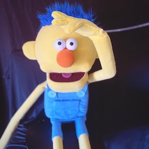 Yellow Guy Puppet - Etsy