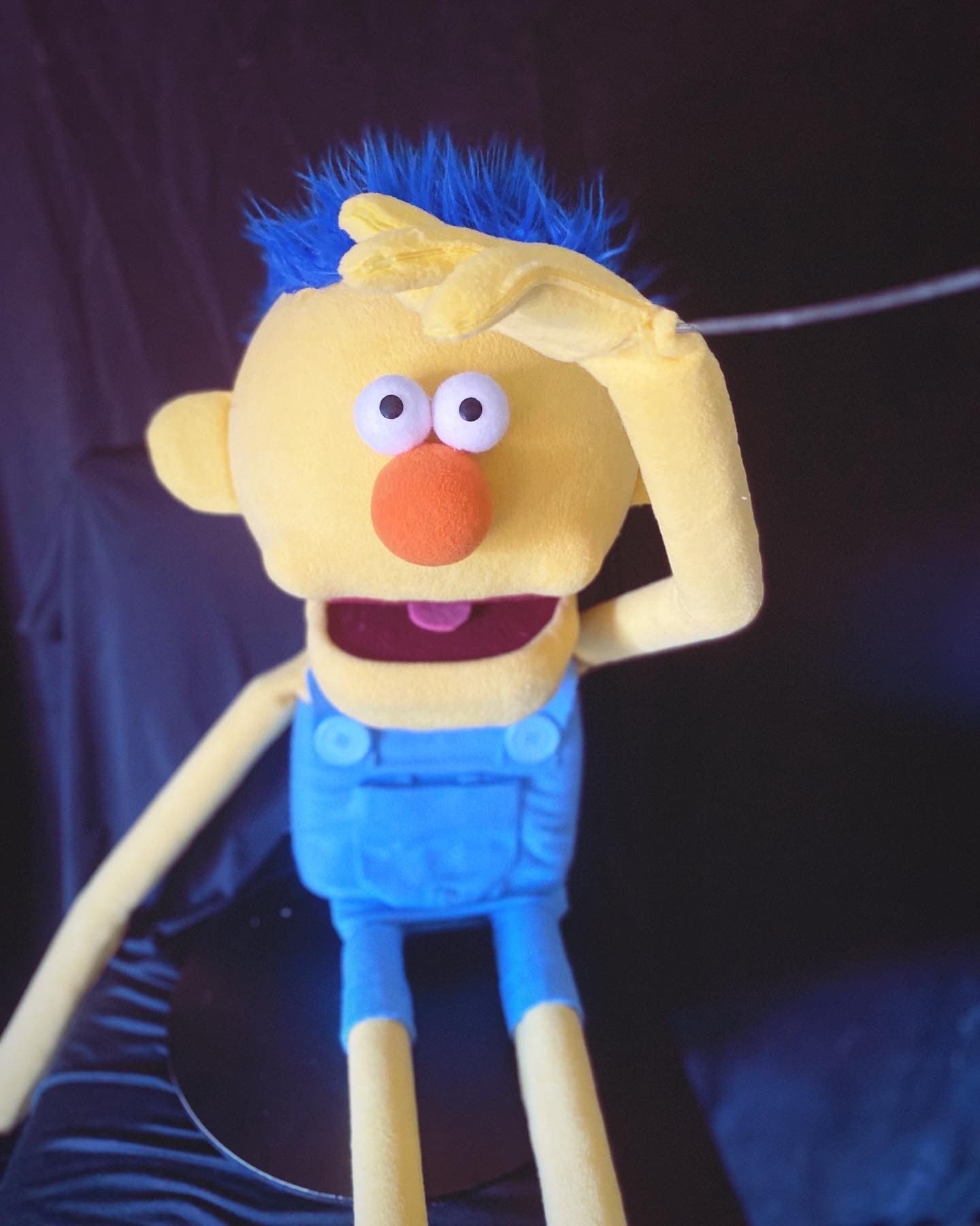Yellow Guy Puppet - Etsy