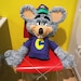 Chuck E. Cheese Puppet - Etsy UK