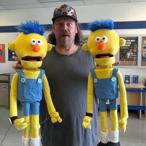 Yellow Guy Puppet - Etsy