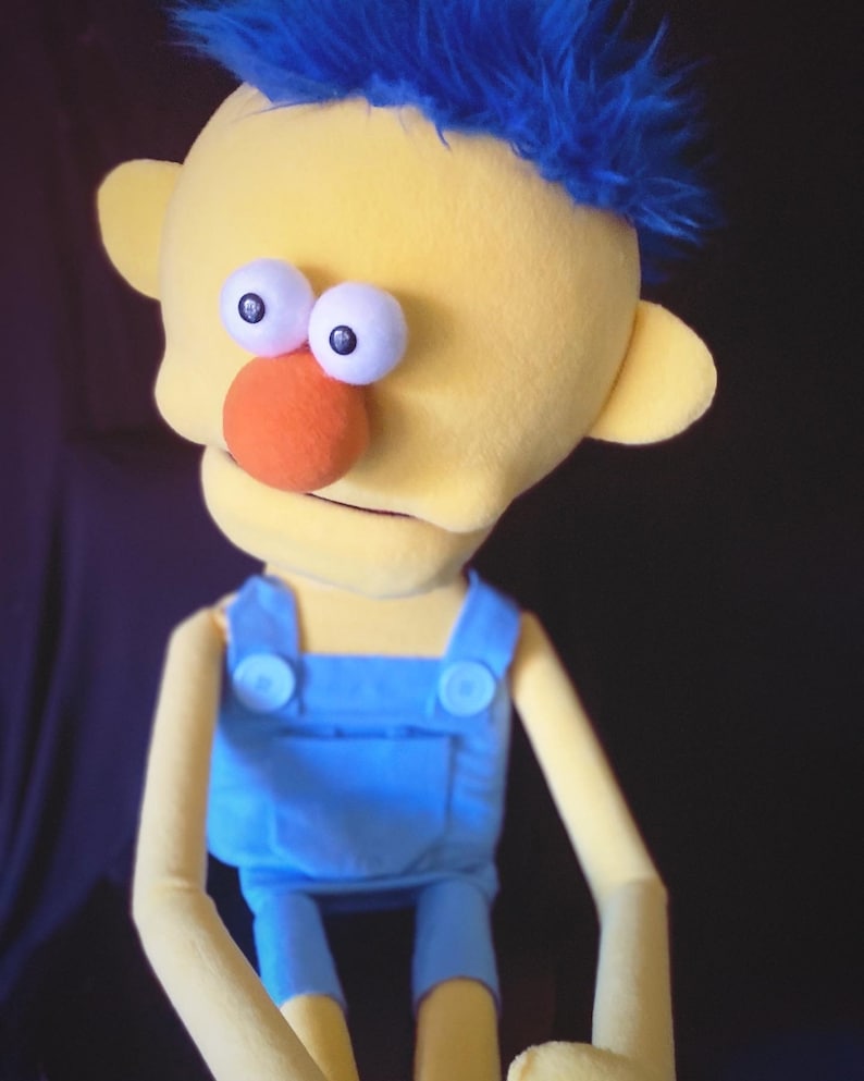 Yellow Guy Puppet - Etsy