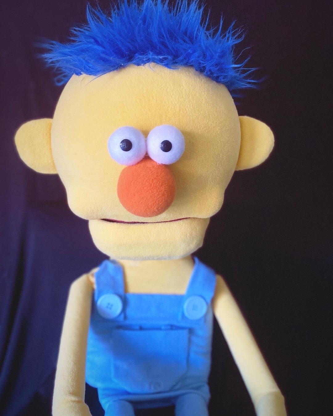 Yellow Guy Puppet - Etsy