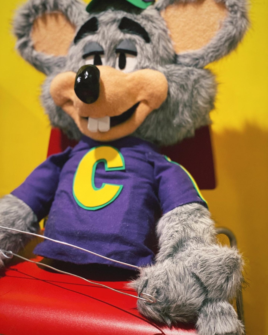 Chuck E. Cheese Puppet - Etsy UK