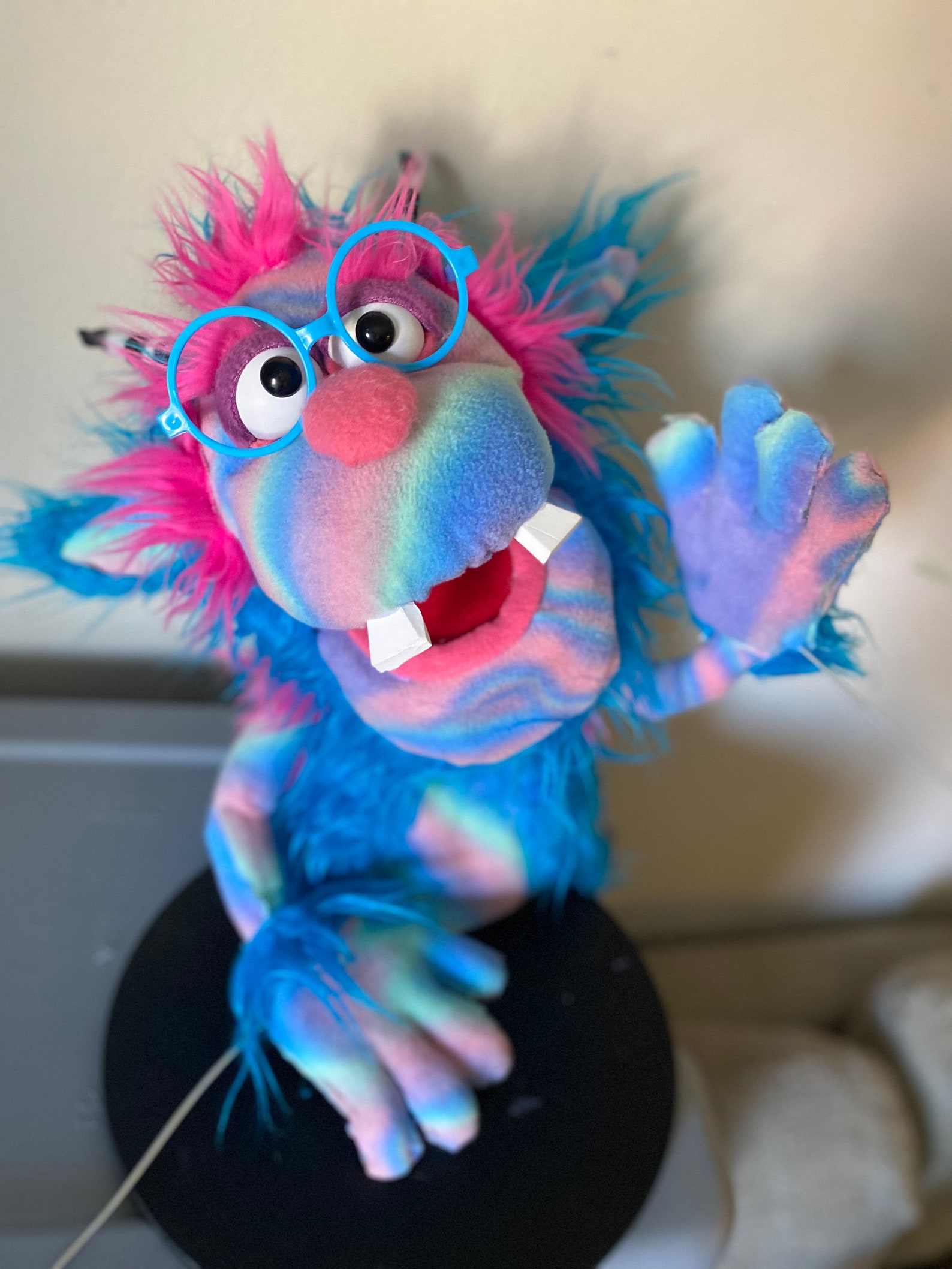 Bubblegum Troll Puppet - Etsy