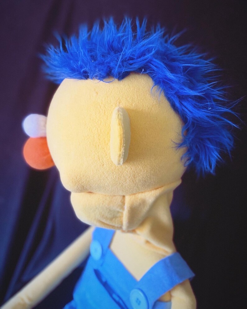 Yellow Guy Puppet - Etsy