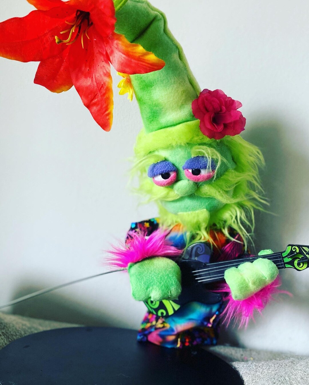 Flower Gnome Puppet - Etsy