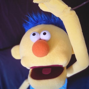 Yellow Guy Puppet - Etsy