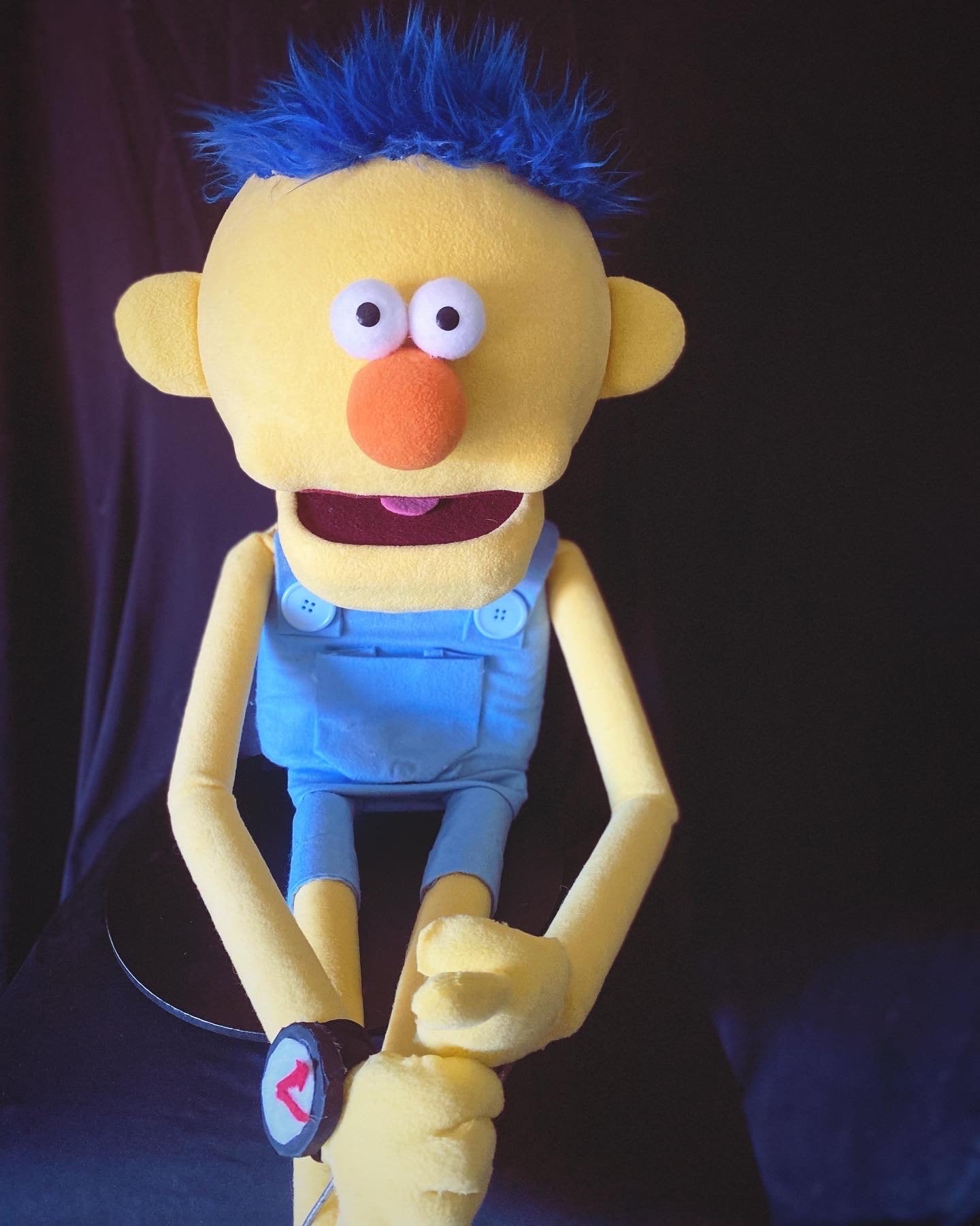 Yellow Guy Puppet - Etsy